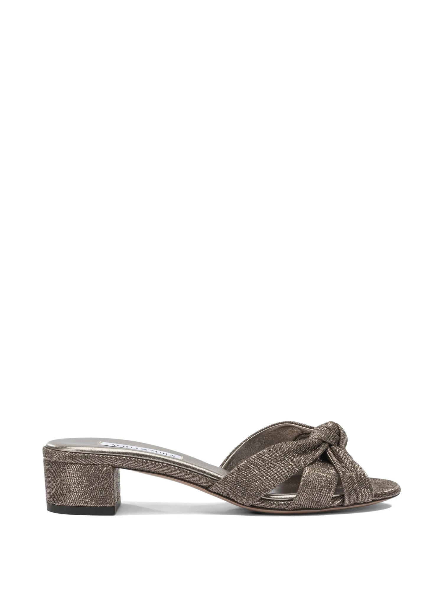 Мюли Knot-detail laminated mules