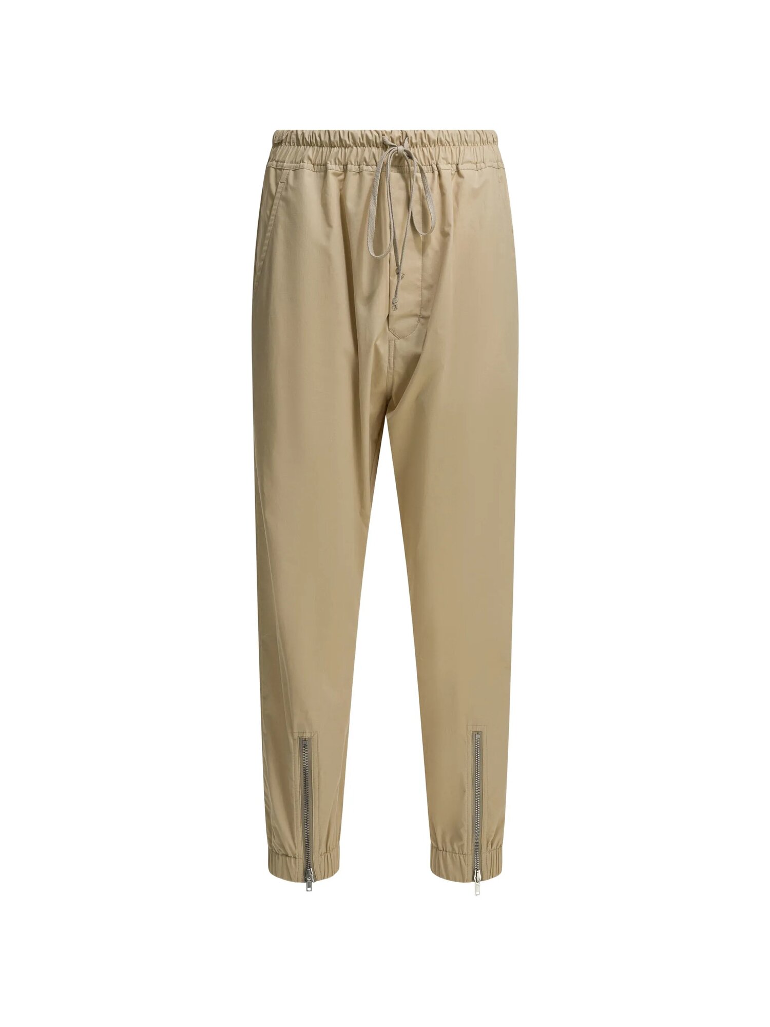 Брюки Zip-detail drawstring-waist trousers