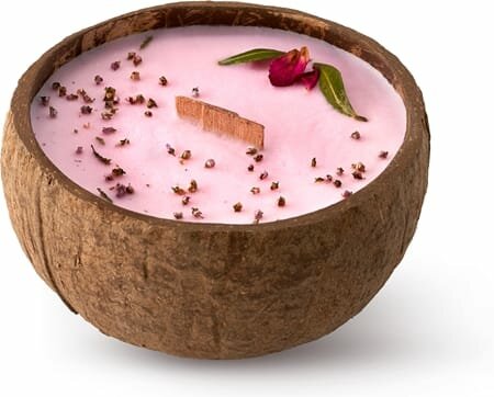 Свеча Tropicandle Plum, Rose & Patchouli, с деревянным фитилем, унисекс, 350 мл