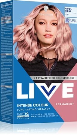 Краска для волос Schwarzkopf LIVE Intense Colour, оттенок 109 Cool Rose, 1 шт