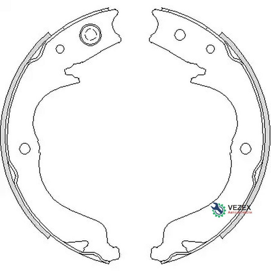 REMSA 474800 4748.00 колодки барабанные ручника\ Mitsubishi Outlander, Citroen C-Crosser 07>