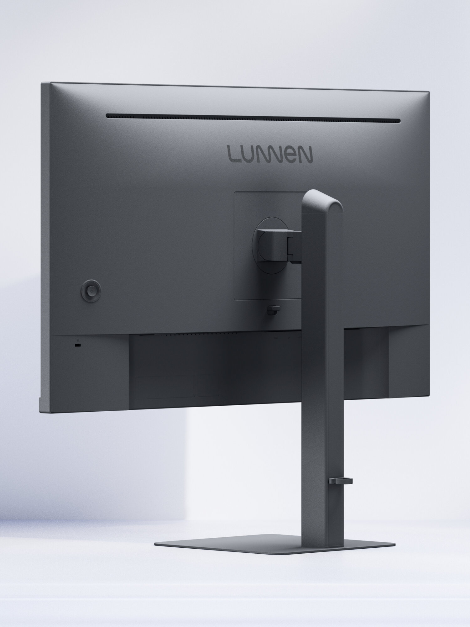 Монитор LUNNEN Ground 27" 2560x1440, Type-C 65 Ватт, 100 Гц, Display Port, HDMI, ML27144WQ02, серый, Lunar Grey — фото 1