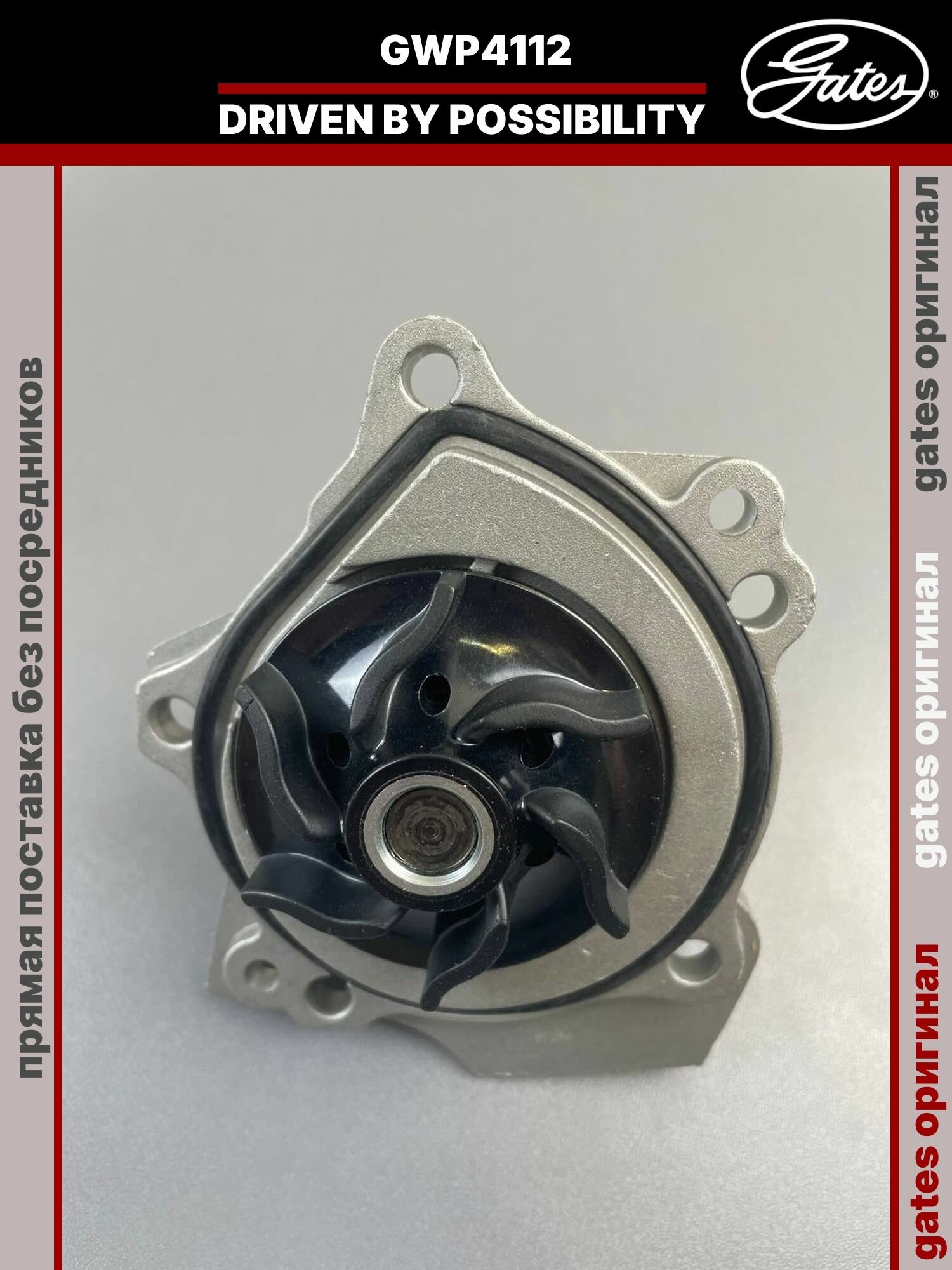 Насос водяной с прокладкой для двс. GW4C20 2.0L Wey VV5/VV6/VV7/P8, Haval H6/H6 Coupe/H7/H7L/H8/H9/F7