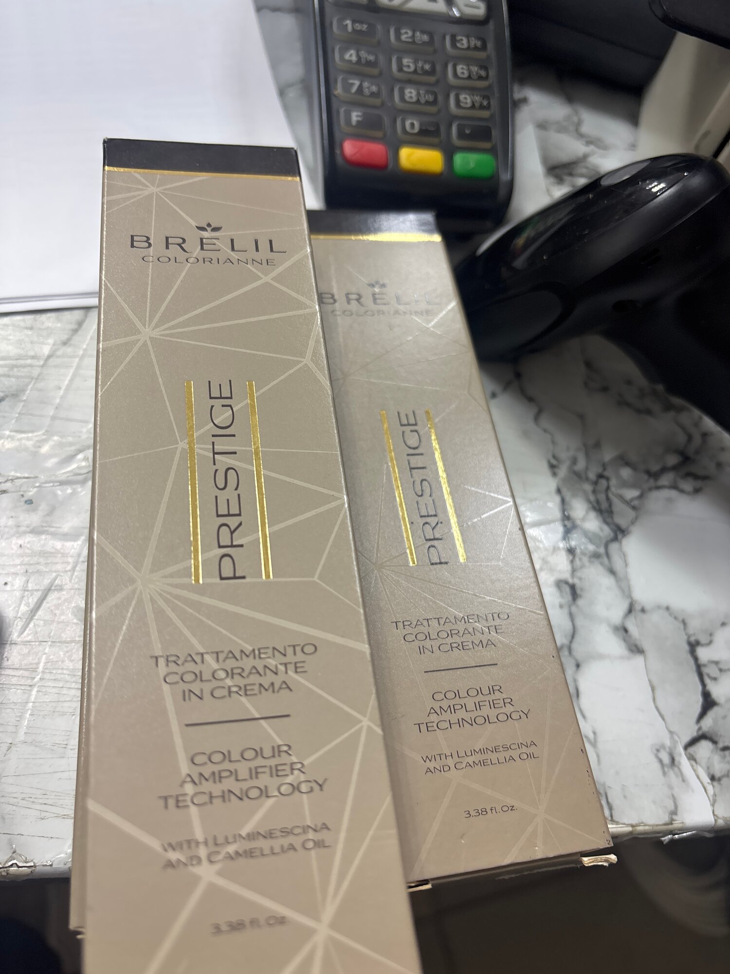Brelil Краситель Colorianne PRESTIGE c Q10 100гр. 8/40 Светлый медный блонд
