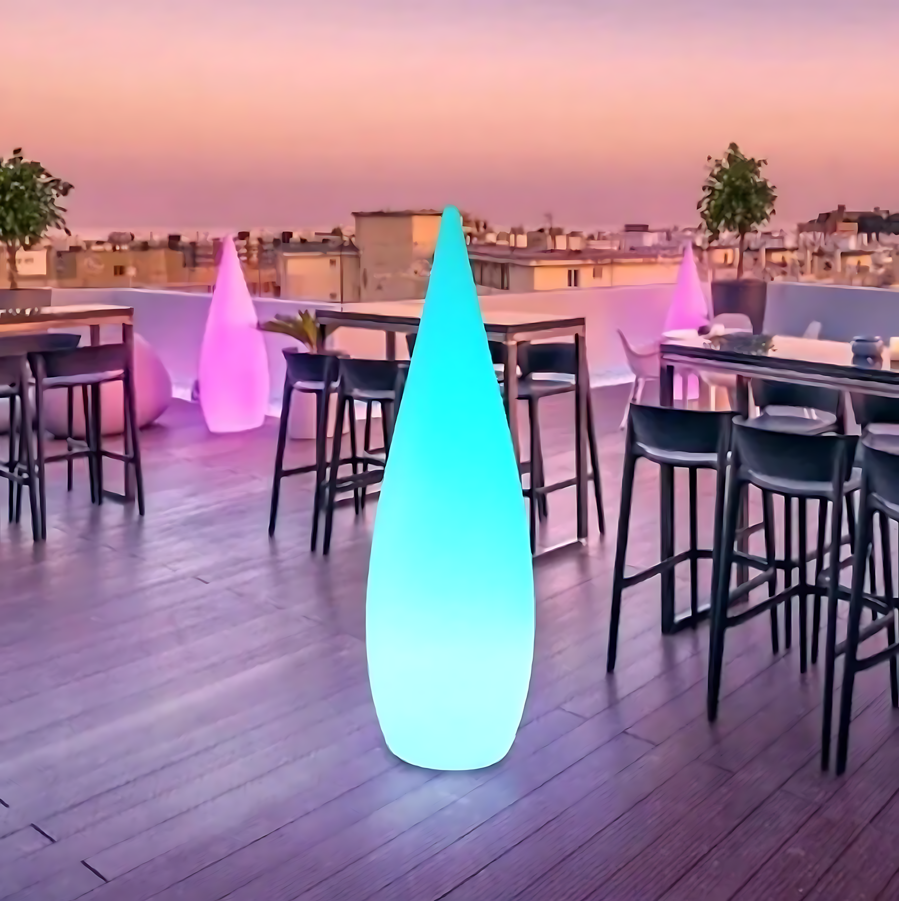Lighting Уличный светильник, E27, количество ламп:1шт Солнечная модель 24*80 см