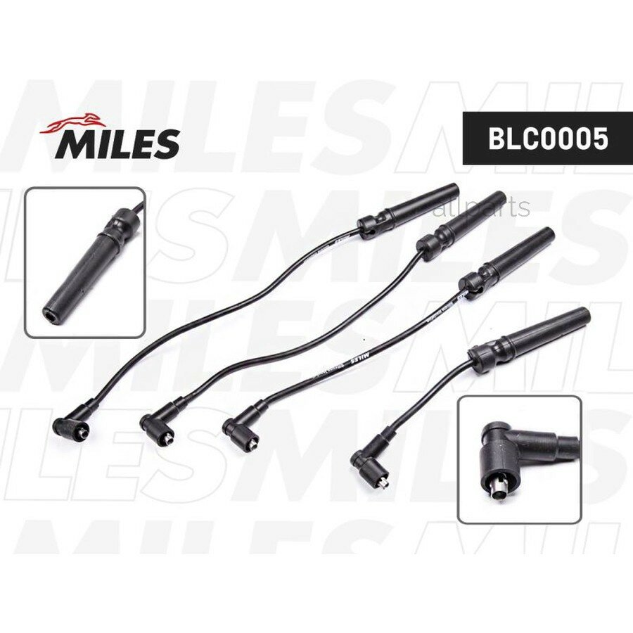 MILES BLC0005 Высоковольтные провода зажигания CHEVROLET LACETTI 1.4/DAEWOO NUBIRA/NEXIA 1.6 DOHC