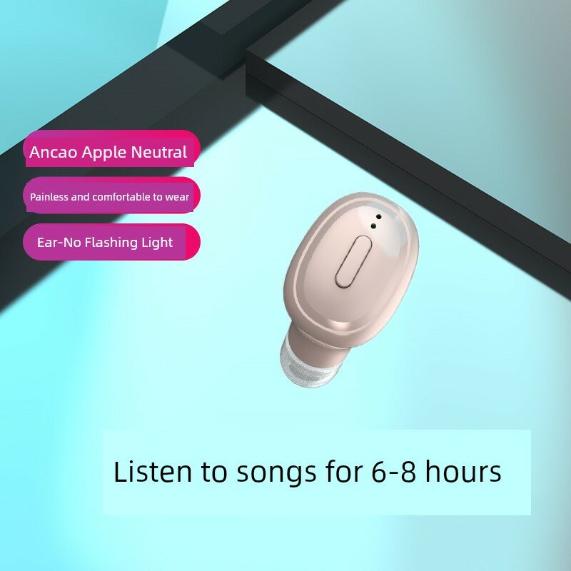 Беспроводные наушники Bluetooth невидимые мини спортивные вставные для OPPO Apple Vivo Huawei Xiaomi с 6-8 часами