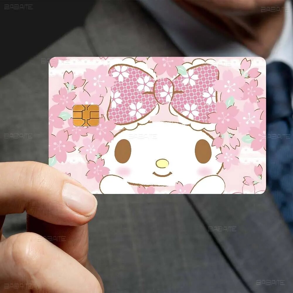 My Melody and Kuromi Моя Мелоди и Куроми Card Stickers Наклейка для банковской карты