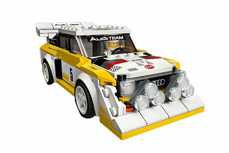 Конструктор LEGO Super Racing Collection 1985 Audi Sport Quattro S1, 250 деталей