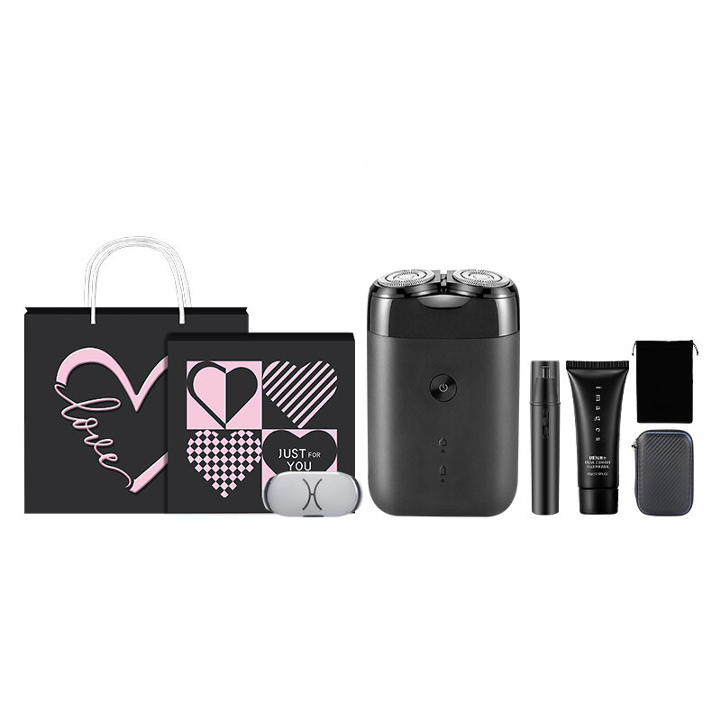 Электробритва унисекс Xiaomi S100 Rotary Razors, S 100 Black-[Beloved Exclusive]Grooming Box