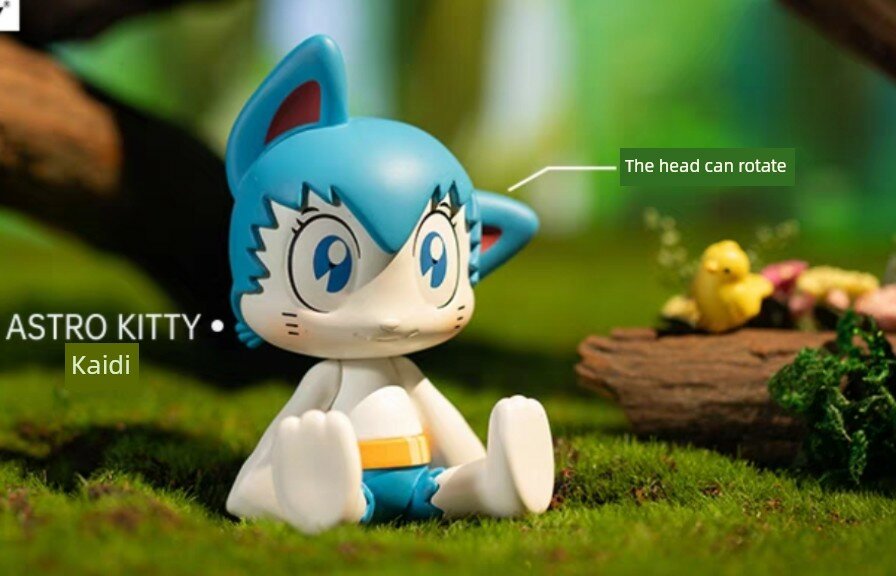 Официальная серия Astro Boy: Маленькие герои Земли — коллекционная фигурка-сюрприз (Blind Box), трендовая игрушка,