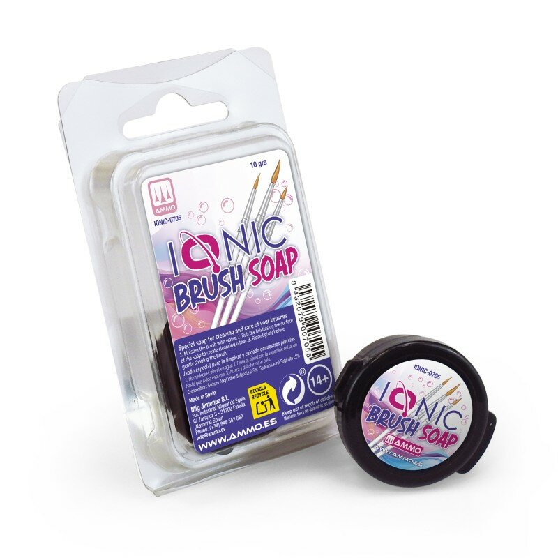Химия для моделизма - мыло для кисточек - IONIC Brush Soap (10г)