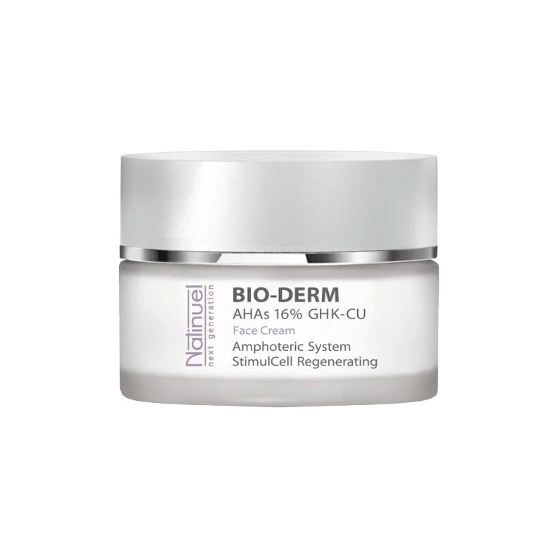 NATINUEL BIO-DERM AHAs 16% GHK-CU Face Cream Крем Италия 50 мл
