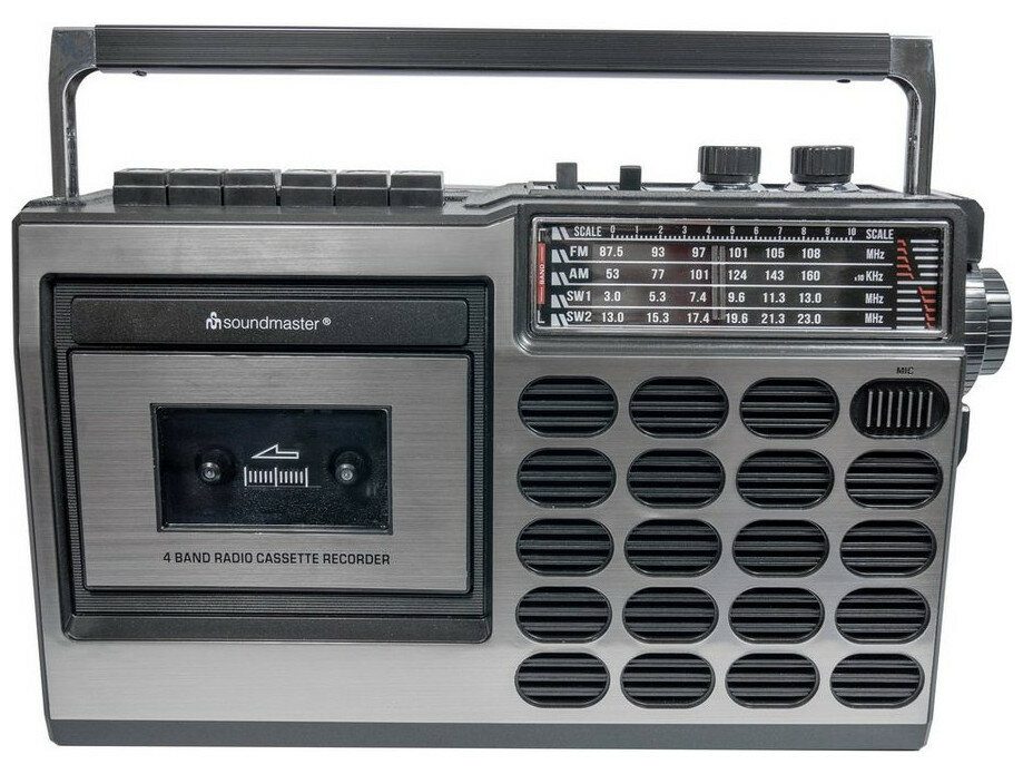 Магнитофон в стиле ретро Soundmaster RR18SW