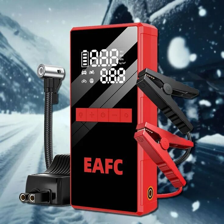 EAFC Компрессор автомобильный, 120.0 Вт, 25 л/мин