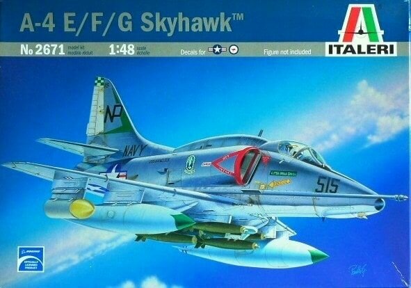 Самолет Douglas A-4E/F Skyhawk (1/48) Italeri 2671