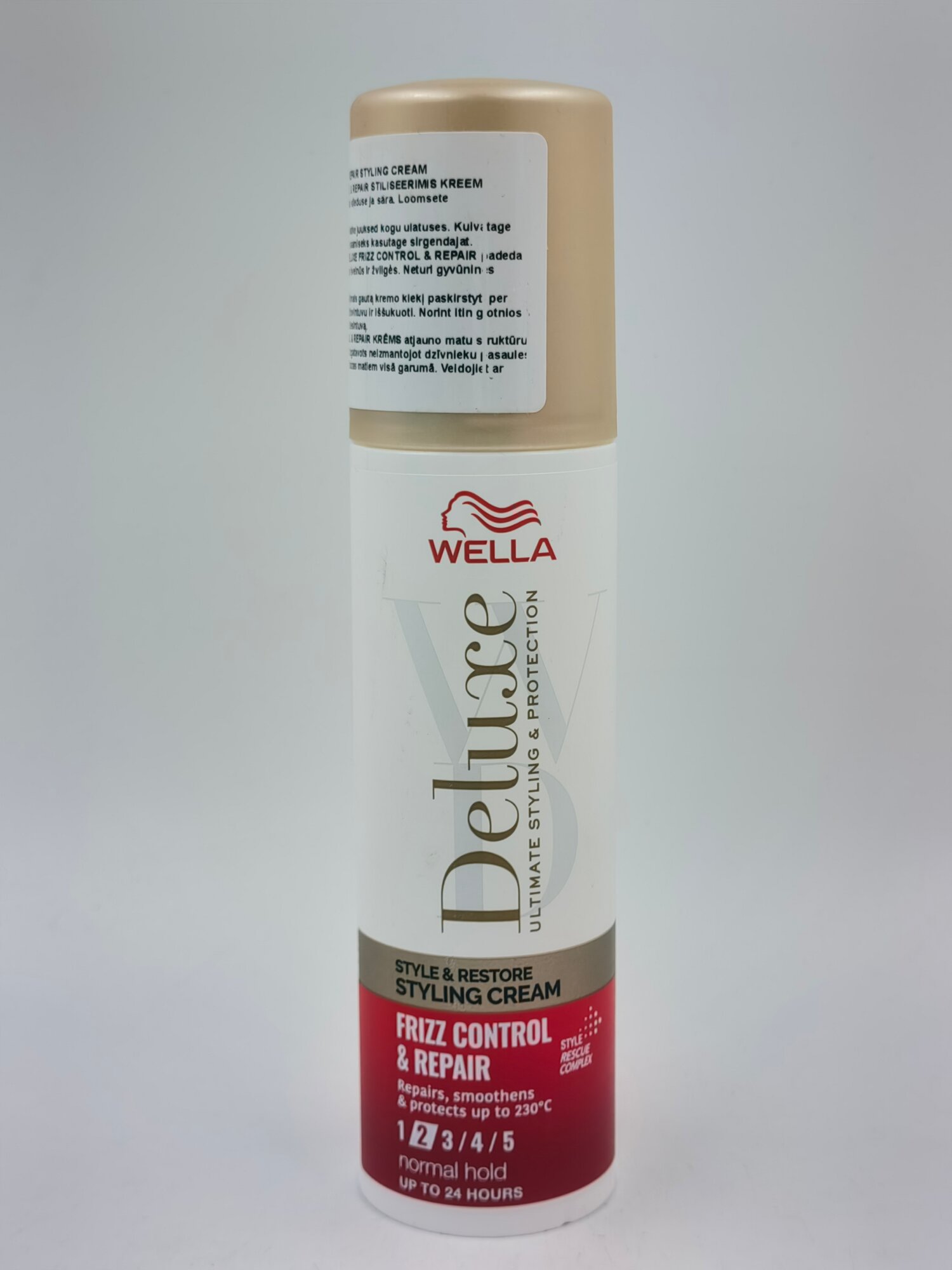 Крем для укладки Wella Deluxe Frizz Control and Repair, восстанавливает/разглаживает/защищает, 100 мл