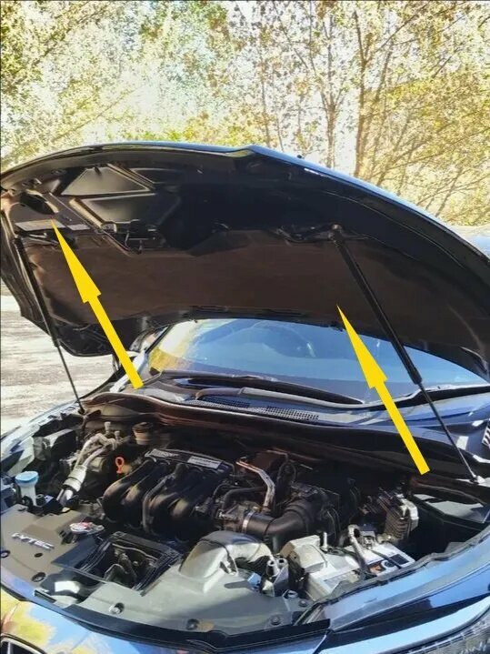 Газовые упоры капота для HR-V XR-V Vezel RU1/2/3/4/5 2013-2022 "Амортизаторы" Хонда HR-V 2 шт