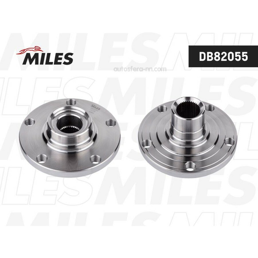 MILES DB82055 Ступица колеса AUDI 100/A4/A6/VW PASSAT 86-05 пер.
