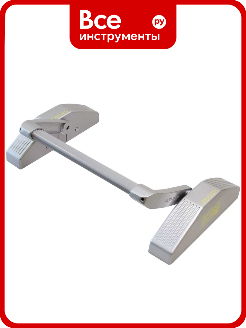 Механизм антипаники Doorlock V PD700MA/FR, серебристый, PVD покрытие, из закаленной стали и латуни, врезной монтаж