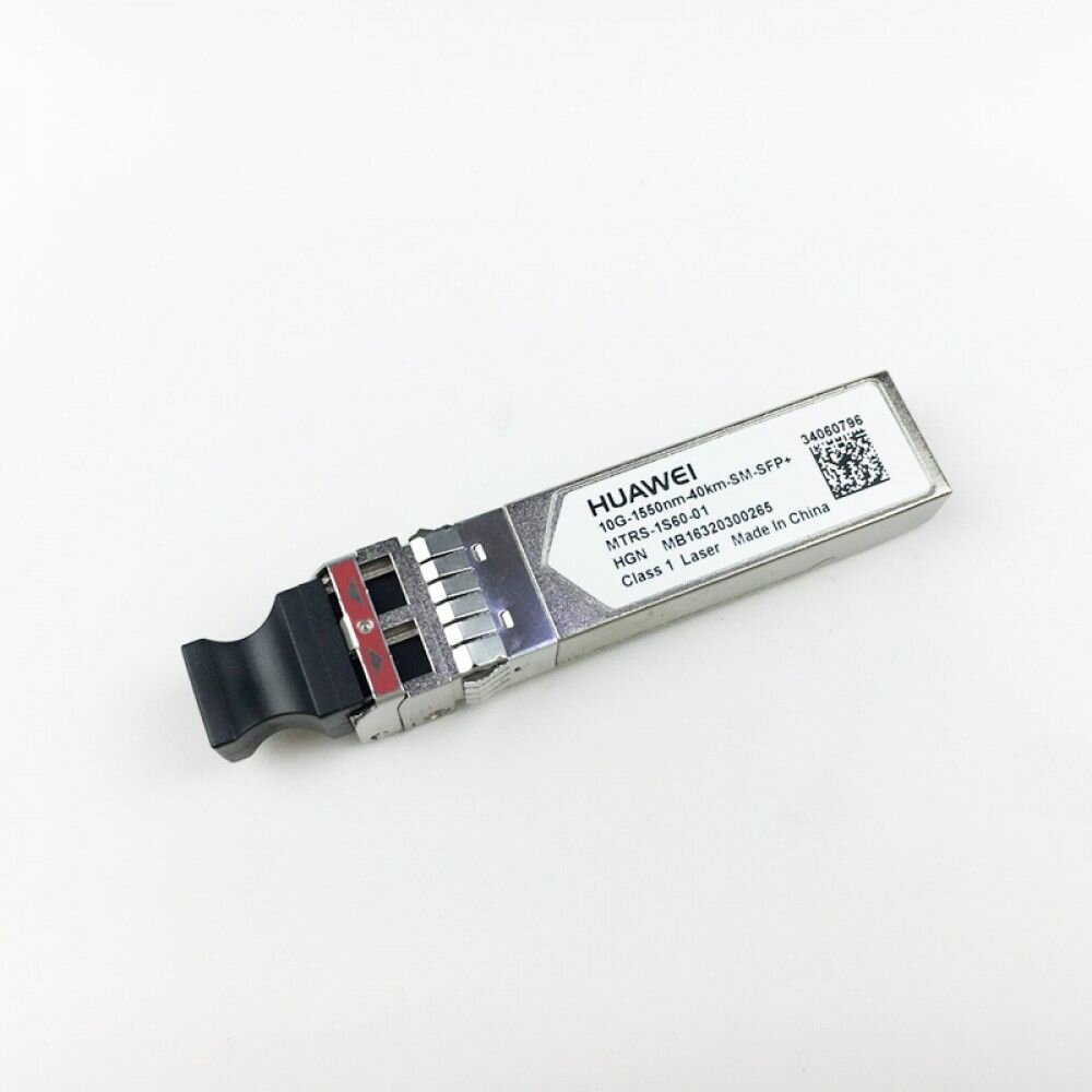 Трансивер Huawe* SFP+ 1550nm 9.95 11.1Gb/s 4.7 4dBm 14.1dBm LC SM 40km (34060796)