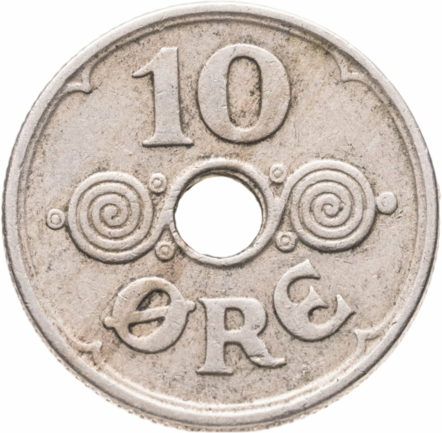 Дания 10 эре (ore) 1929 — фото 1