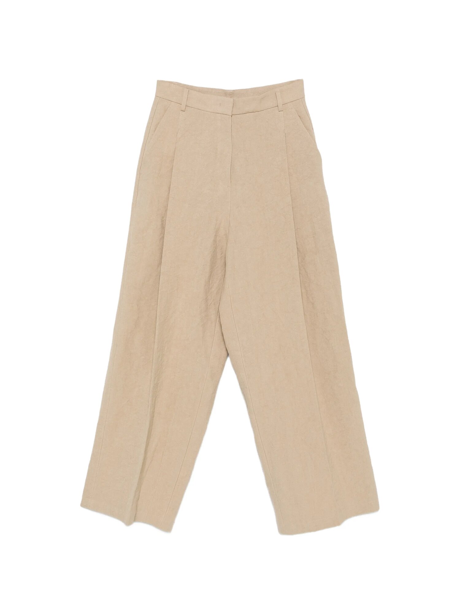Брюки Pleated wide-leg trousers