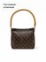 Сумка тоут Louis Vuitton Looping Monogram, коричневый
