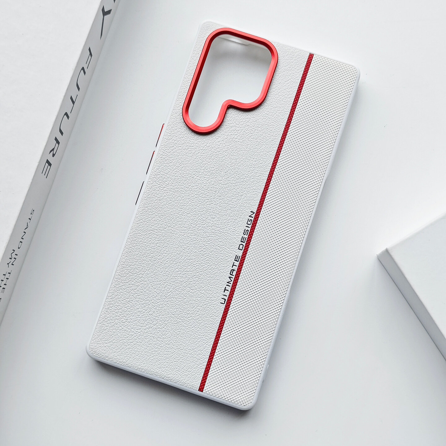 Чехол для Nubia Red Magic 11 Pro / Nubia Red Magic 11 Pro+, soft touch, чехол-кардиомонитор, искусственная кожа, поликарбонат (PC), защита камеры, ударопрочный, усиленные углы, Nubia,