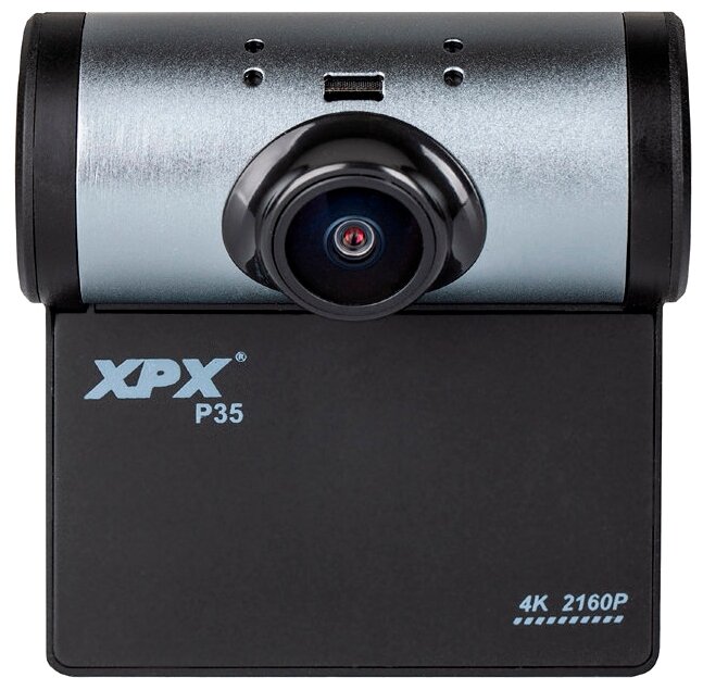 Видеорегистратор XPX P35, черный, Цвет товара-черный, Количество камер-1