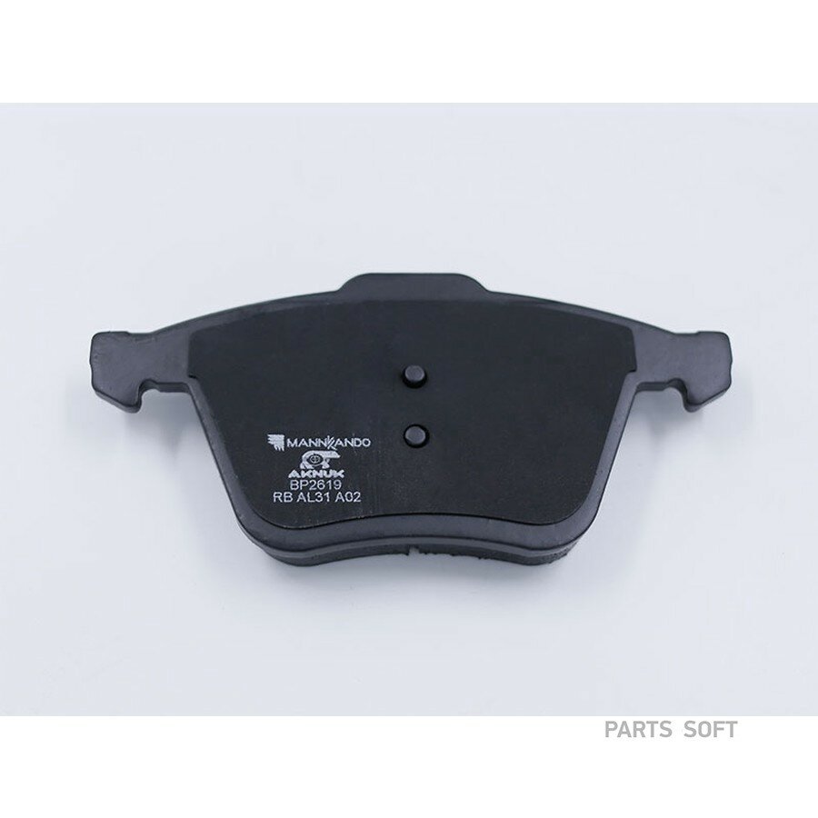 Колодки тормозные дисковые передние AKNUK FORD GALAXY II (WA6),05/06/ VOLVO S60 II (134),04/10/ XC70 II,04/07 |TRW GDB1684 BP2619 от официального дистрибьютора, AKNUK, артикул BP2619