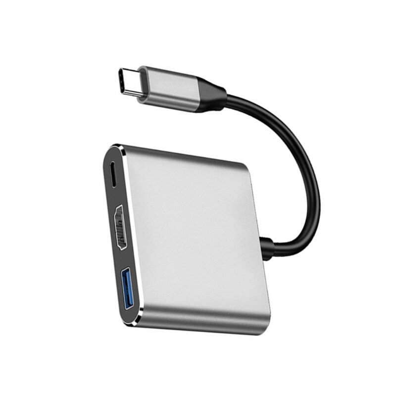Подходит для MacBook TypeC с адаптером USB / HDMI / 100 Вт "три в одном"