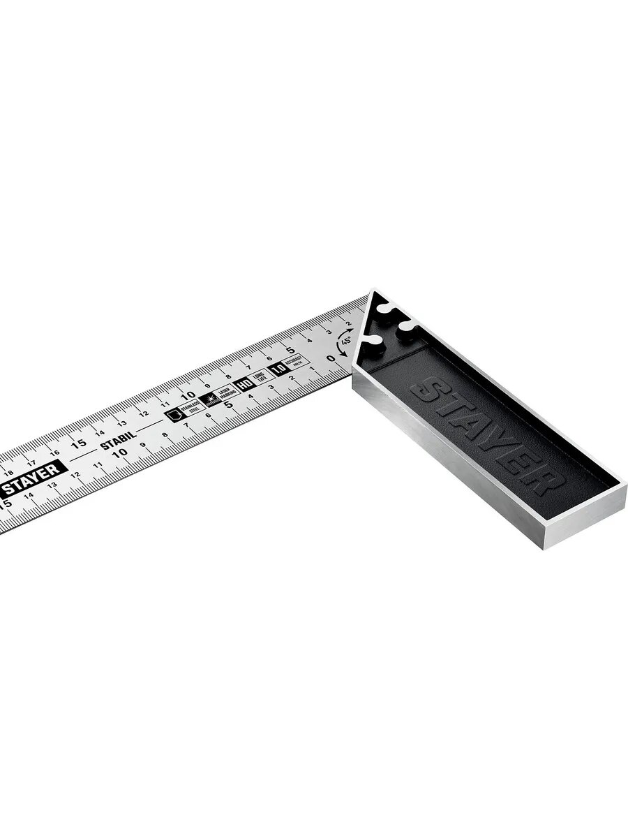 STAYER 350 мм, столярный угольник, Professional (3431-3