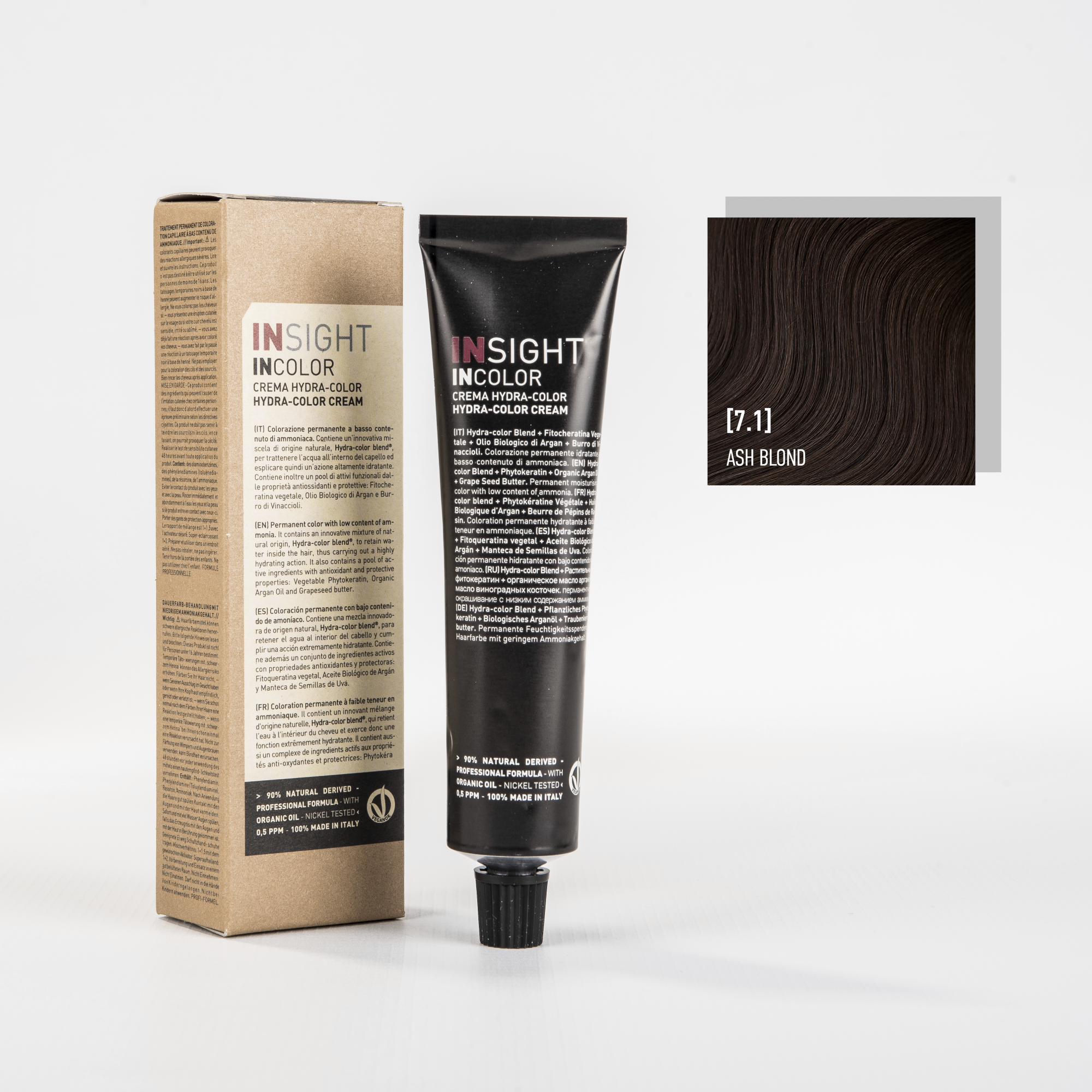 7.1 пепельный блондин ASH BLOND (100 мл)