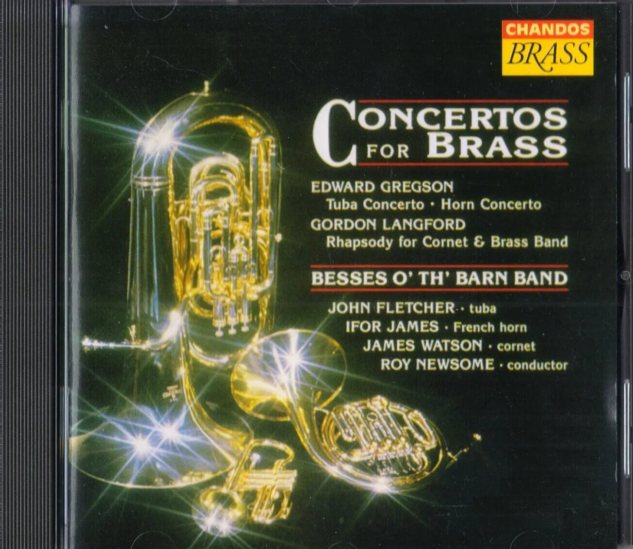 V/C-Concertos For Brass*Gregson Langford-Besses O' Th'Barn Band < 2000 Chandos CD UK (Компакт-диск 1шт)