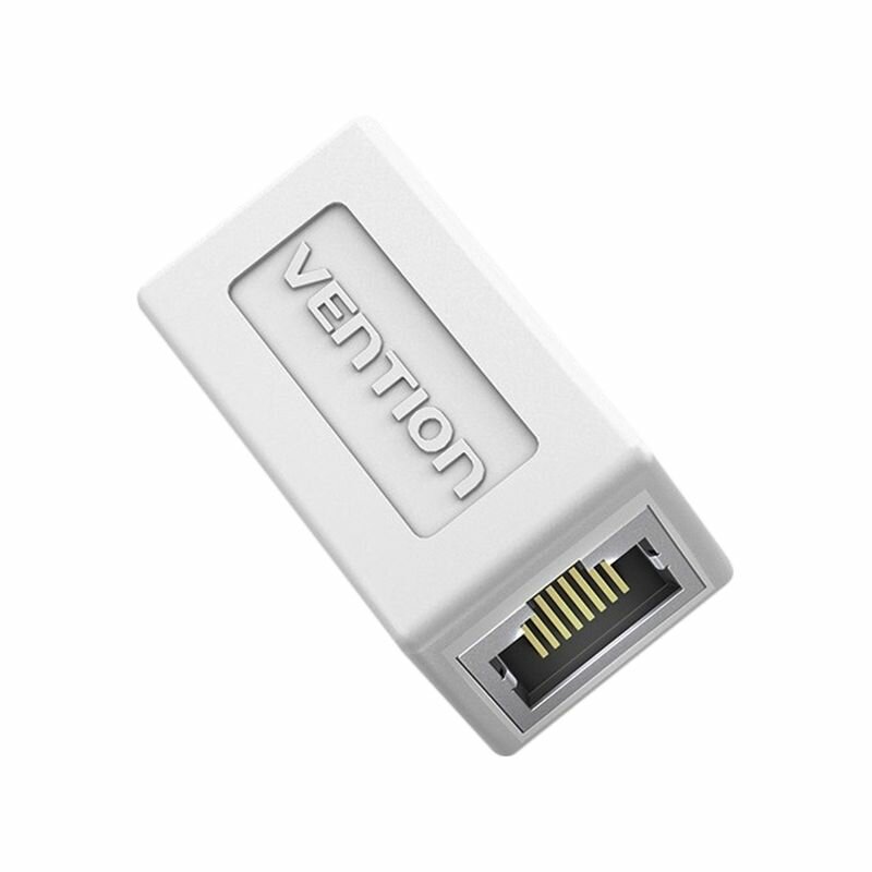 Адаптер-соединитель Vention RJ45 F - RJ45 F 8p8c кат. 6 Белый