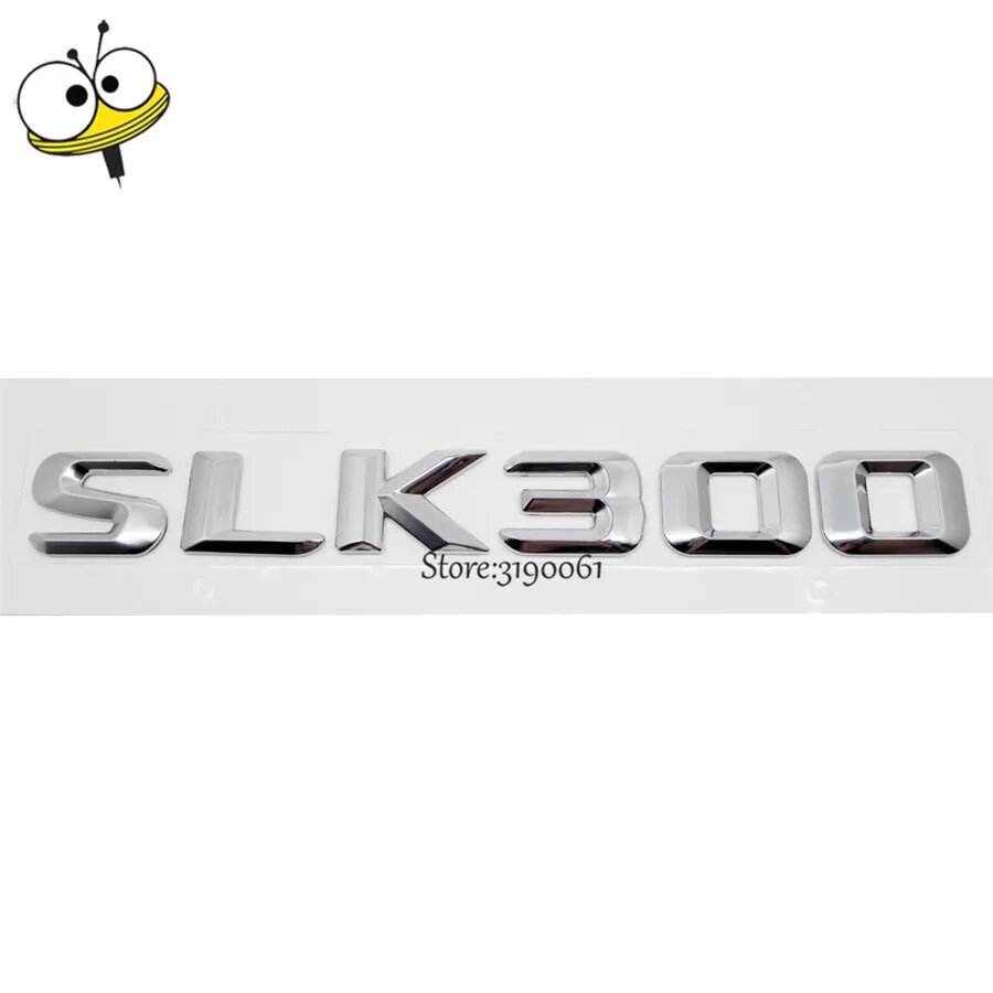 Автомобильная задняя наклейка эмблема значок Стайлинг для Mercedes Benz SLK230 SLK250 SLK280 SLK300 SLK320 SLK350 W203 W209 W210