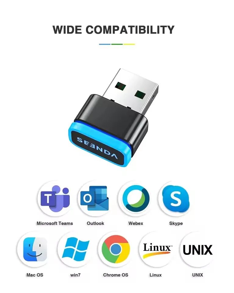 Seenda Mouse Mover Белый для компьютера