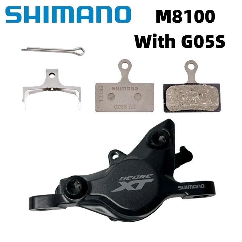 Shimano Deore XT BR-M8100 с колодками G05S