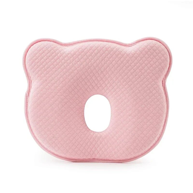 Детская подушка для сна с дырочкой, Pink, 1-3 года