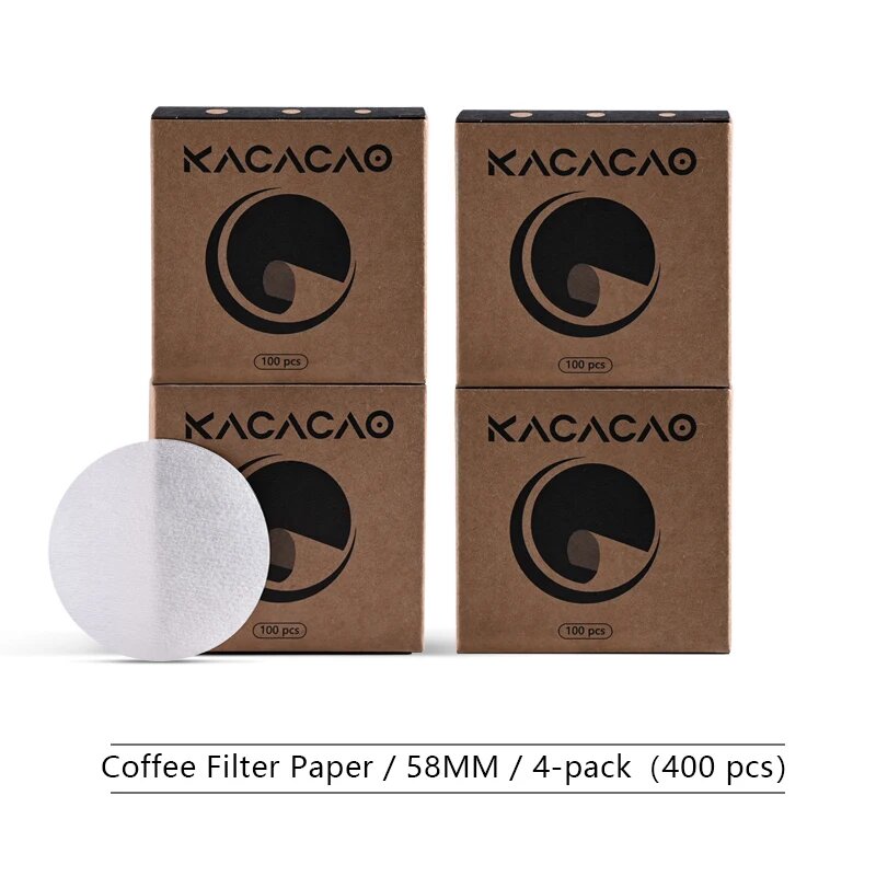 Одноразовые бумажные фильтры для эспрессо KACACAO 100 шт.