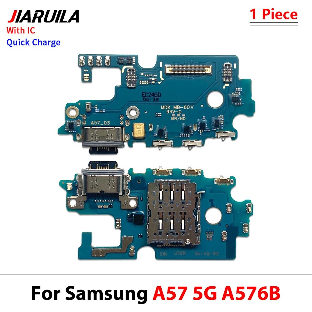 Плата разъема USB Samsung A57 5G With IC - A