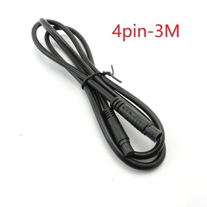 Кабель для видеокамеры 4pin-3M, черный