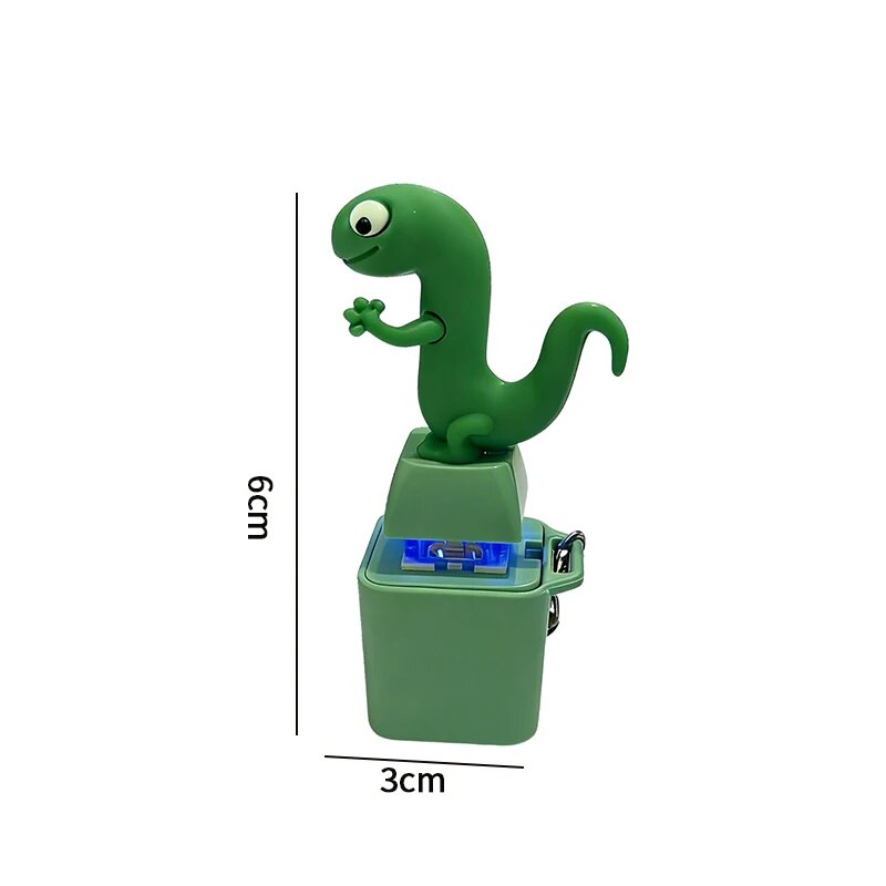 Зеленая музыкальная лягушка-брелок MINISO S23