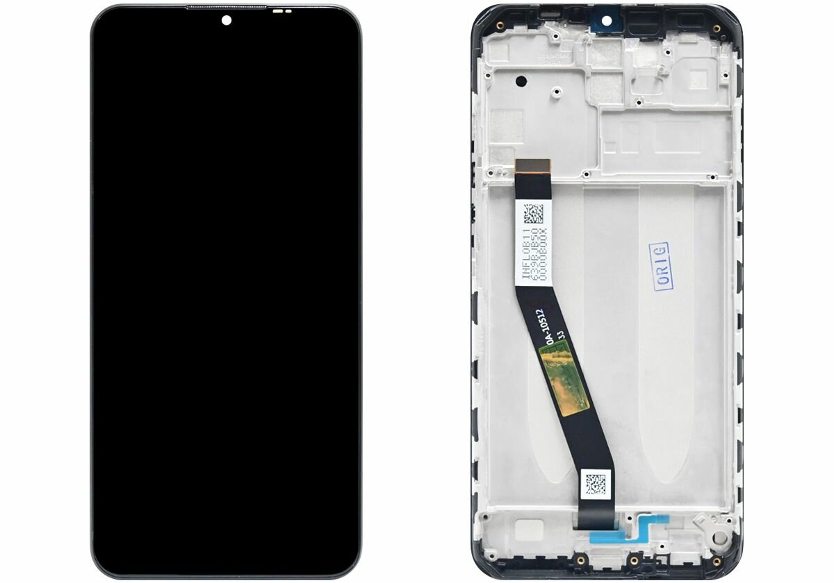 Дисплей для Xiaomi Redmi 9 (M2004J19AG) в рамке премиум
