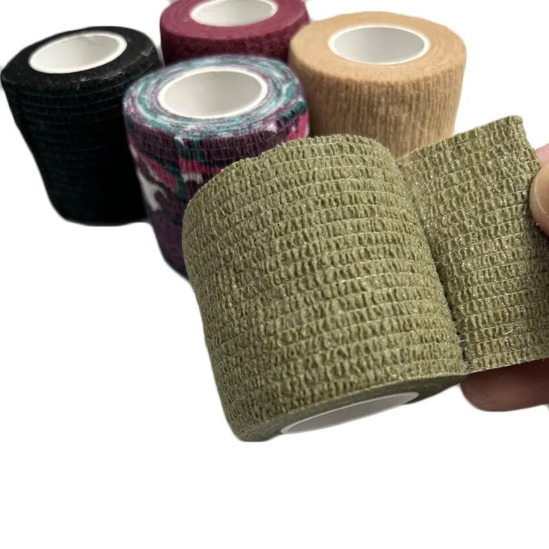 Эластичный бинт Aolikes sport tape, зеленый, 5x450 см