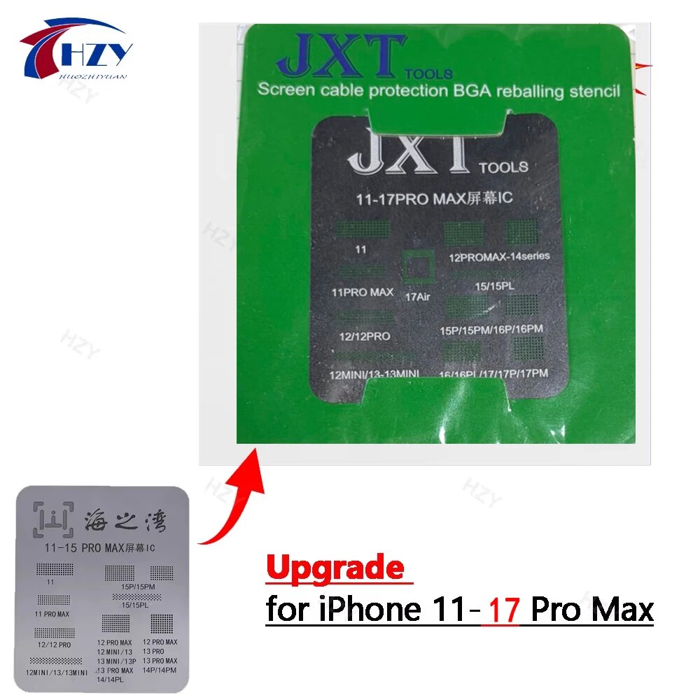 Трафарет BGA реболлинга для iPhone 11-16 Pro Max