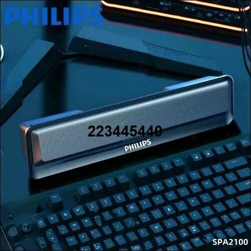 Портативная музыкальная Bluetooth колонка SPA2100, 7 Вт, 48 ч, USB-C, 3.5 мм, черный и светло-бежевый, 600 г