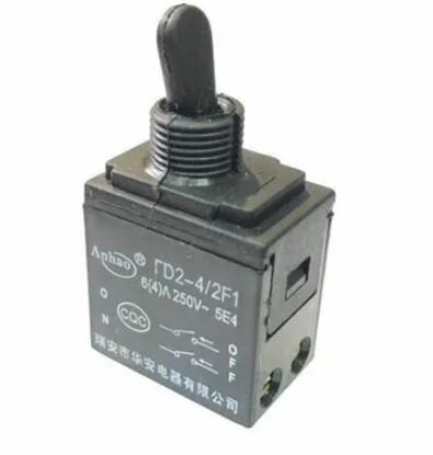 Выключатель (тумблер) для отбойного молотка HM1202C, HM1242C; фрезера 3612BR (аналог 651481-7)