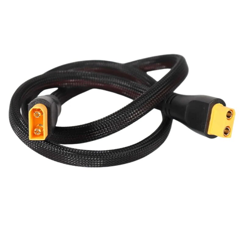DIVEDEER Высокомощный зарядный кабель XT90 8 AWG 1M, 8AWG, Male to Female